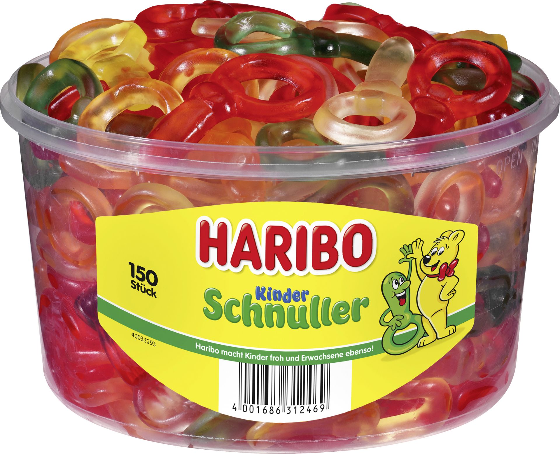 Haribo Kinder-Schnuller 150 Stück